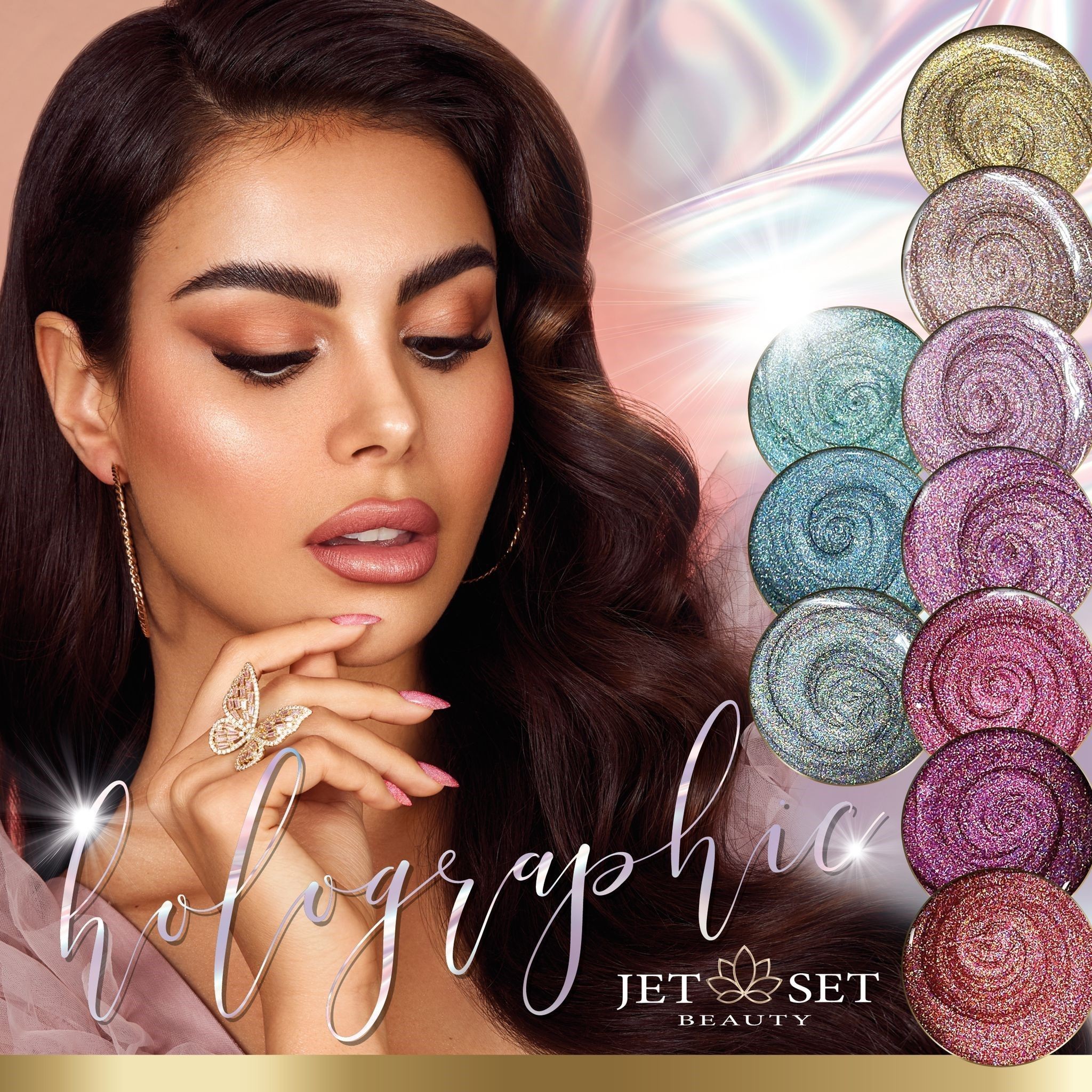 Holo-Paint-Gele | Effect-Gele | UV-Gele | Jet Set Beauty | Onlineshop