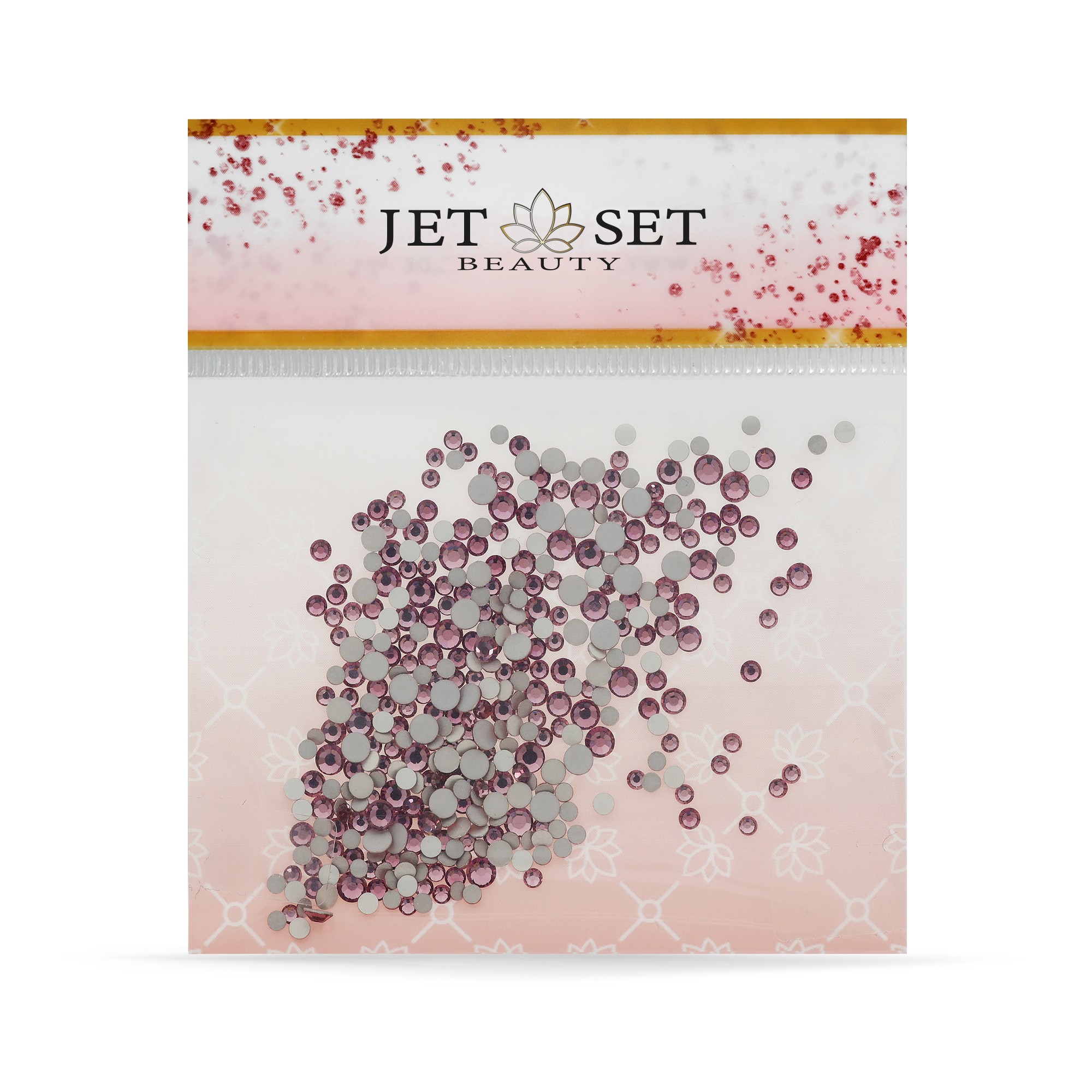 JET SET DIAMOND MIX | DUSTY ROSE - Crystal Diamonds - Nailart - Jet Set ...