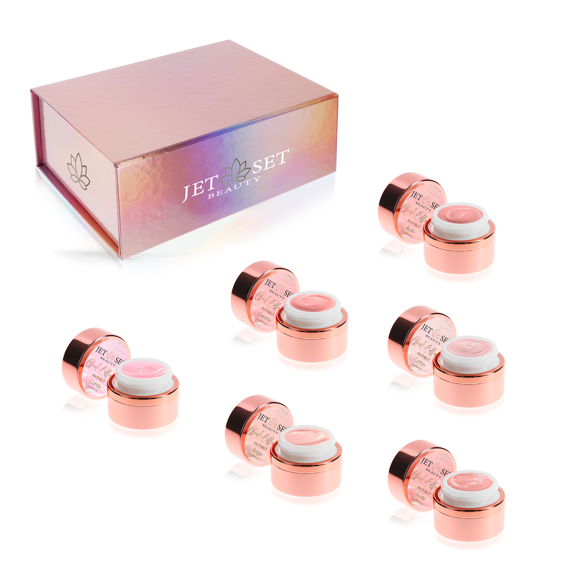 Cloud Collection Fiber Gel SET