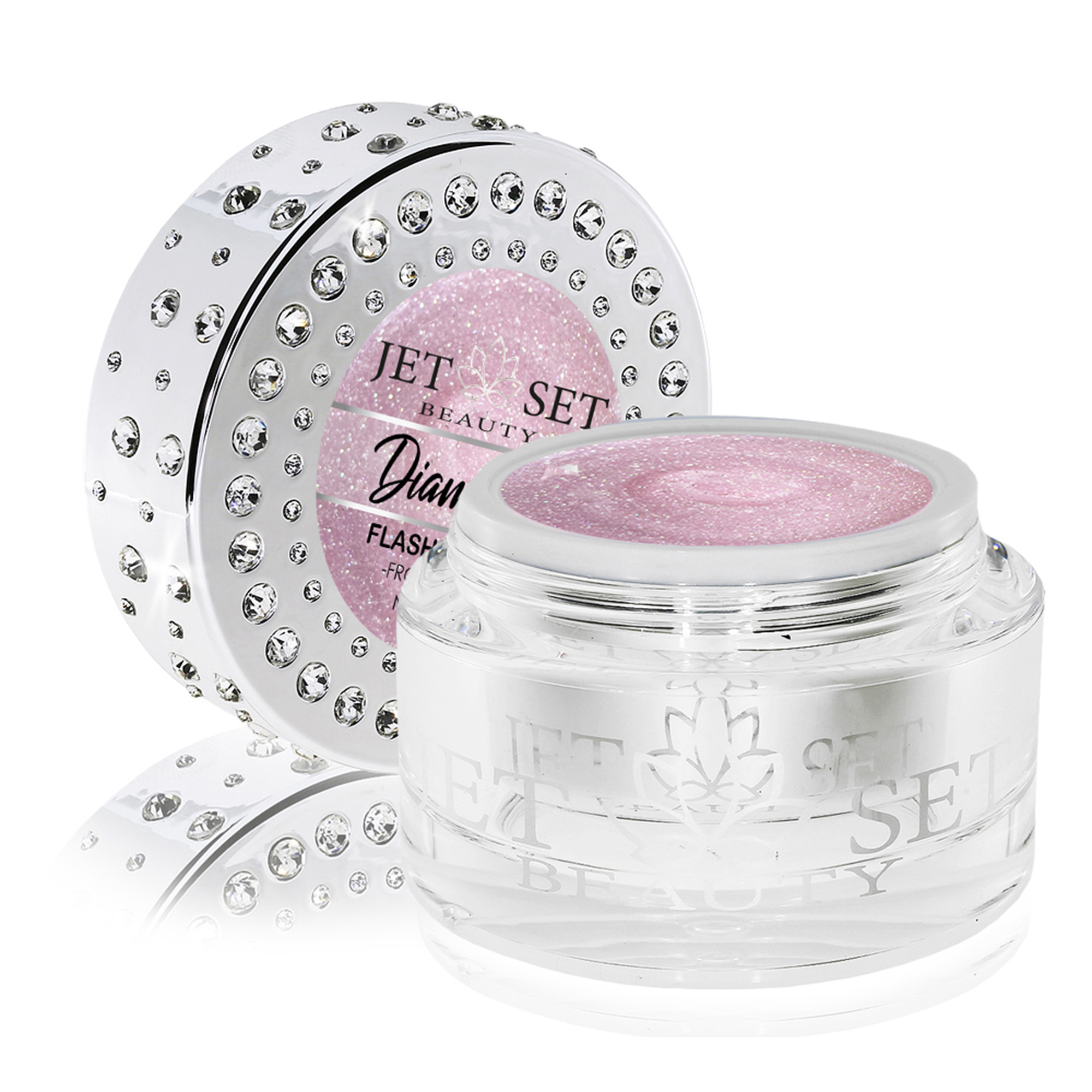 Diamond Flash Cover Gel | Frosted Pink - DIAMOND Flash Cover - Aufbau ...